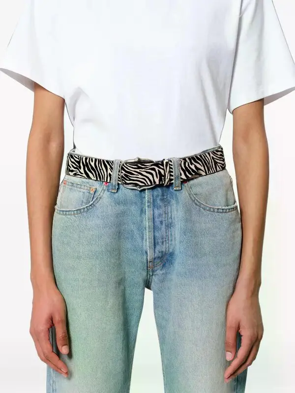 Isabel Marant Étoile Lapae Leather Belt - Neutrals