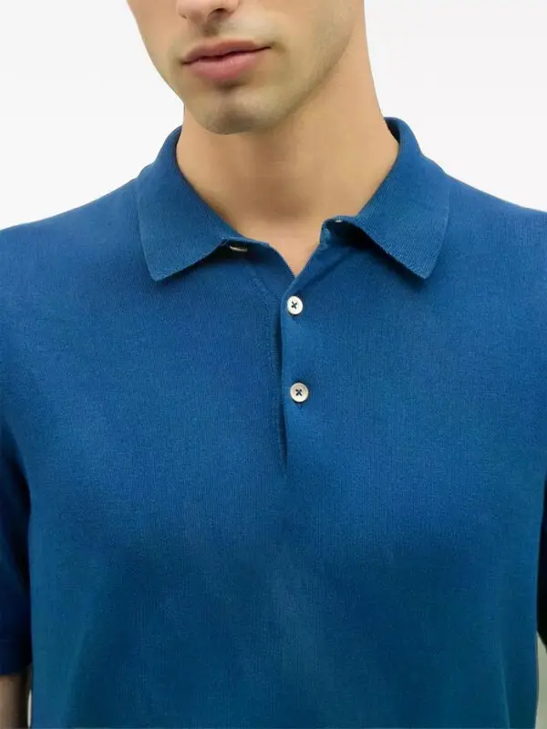 Boglioli Cotton Short-sleeve Polo Shirt
