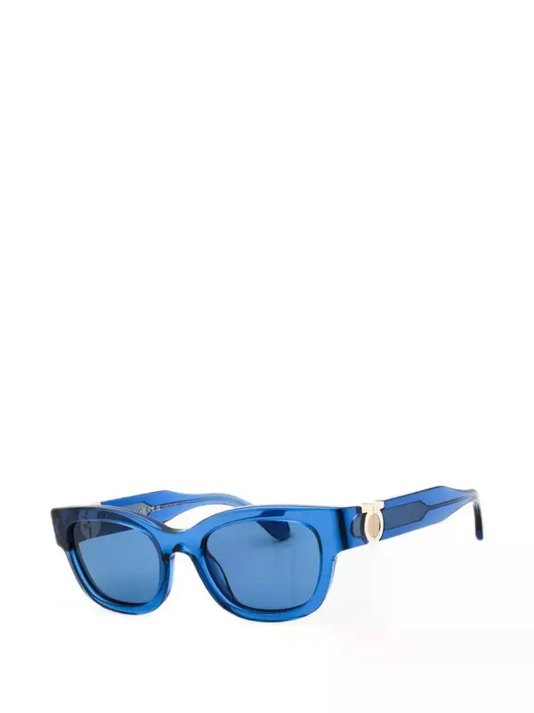 FERRAGAMO Gancini Rectangular Sunglasses