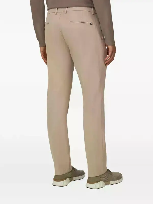 Boggi Milano Trousers In Stretch Cotton