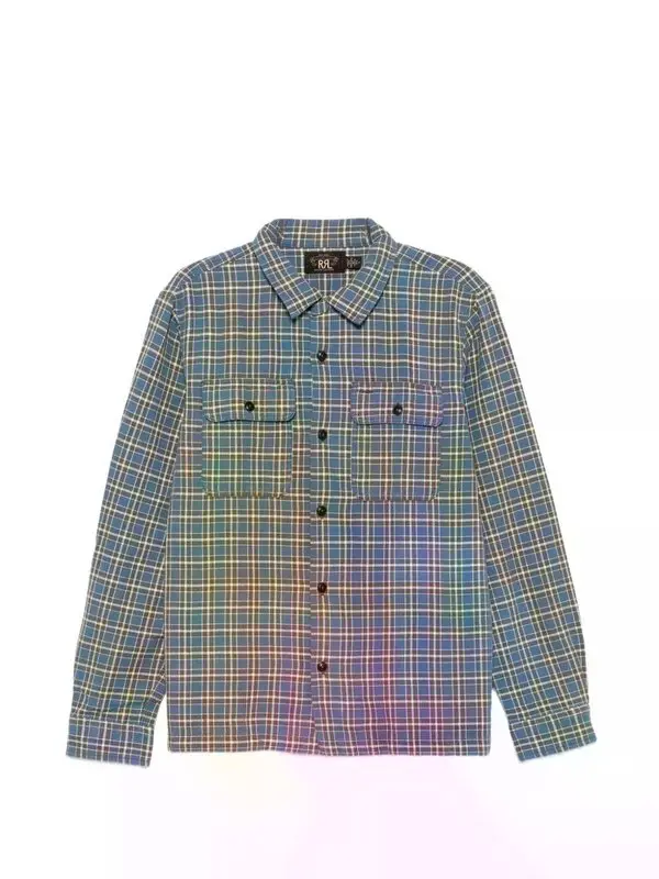 Ralph Lauren Matlock Camp Check Shirt - Blue
