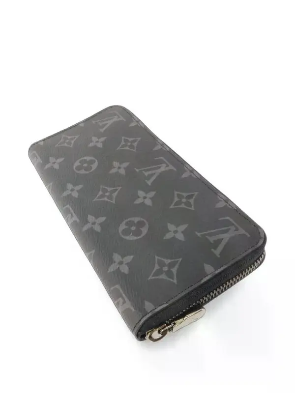 LOUIS VUITTON Zippy Monogram Eclipse Wallet