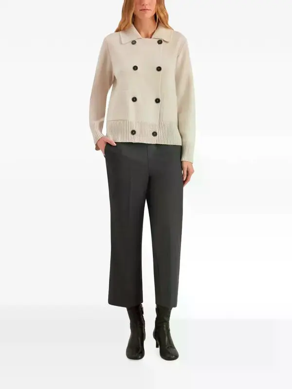 Alpha Studio Double-breasted Knitted Cardigan