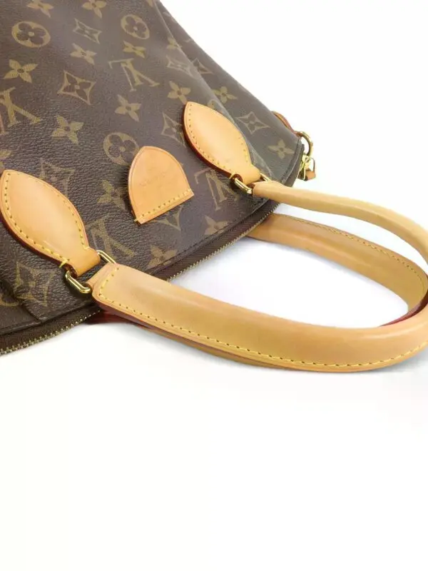 LOUIS VUITTON Pm Rivoli Monogram Tote Bag - Brown