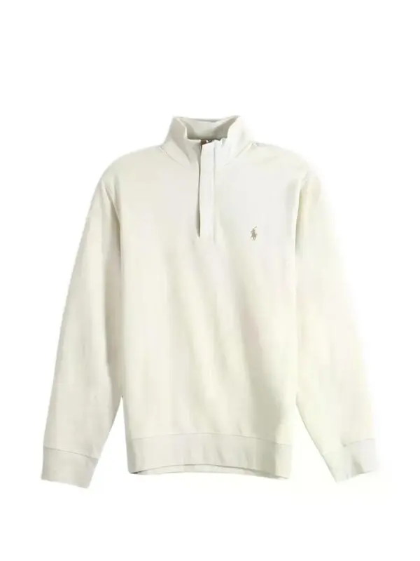 Polo Ralph Lauren Quarter-zip Logo-embroidered Sweatshirt