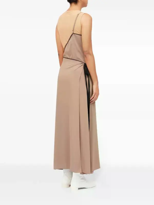 MAISON MARGIELA Lace-detail Maxi Dress