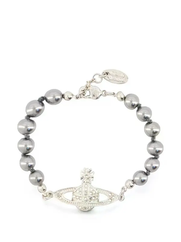 VIVIENNE WESTWOOD Mini Bas Relief Bracelet - Silver