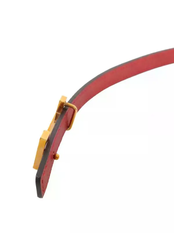 Hermès Focus H-logo Belt - Pink