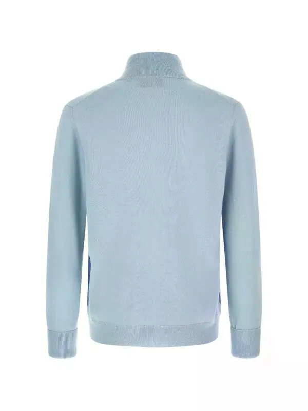 BALLANTYNE Intarsia Diamond Cardigan