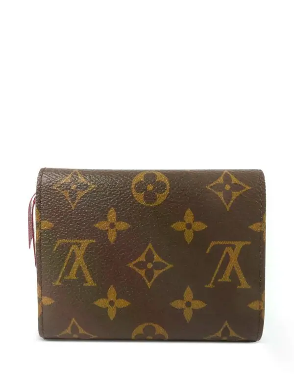 LOUIS VUITTON Monogram Victorine Trifold Wallet - Brown