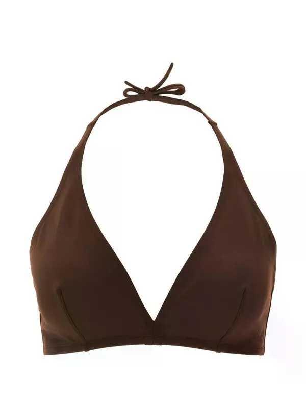 ERES Gang Triangle Bikini Top - Brown