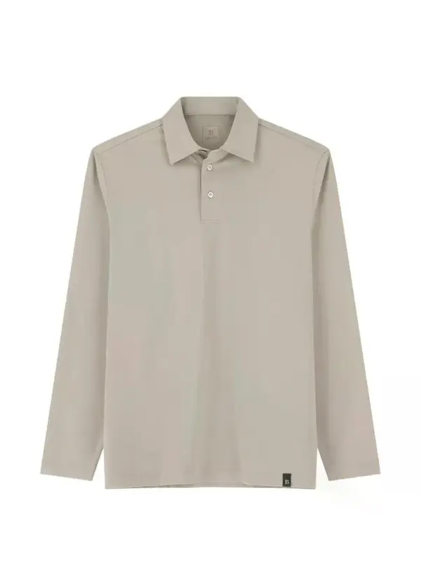 Boggi Milano Polo In Cotton And Silk Jersey