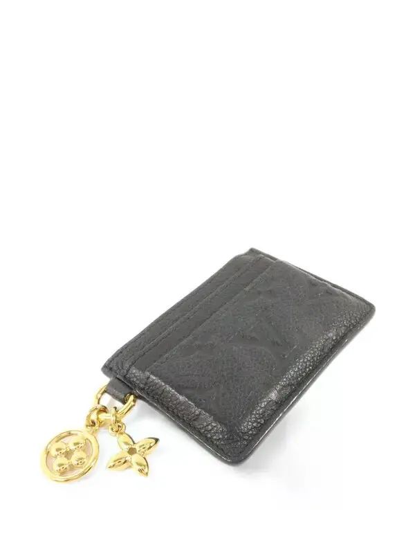 LOUIS VUITTON Monogram Empreinte Charm Card Holder