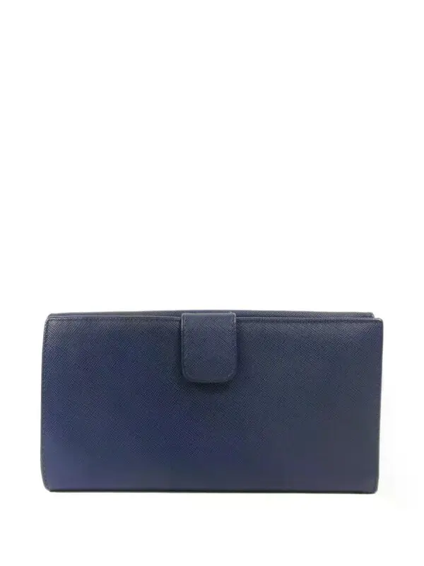 Prada Saffiano Leather Long Wallet