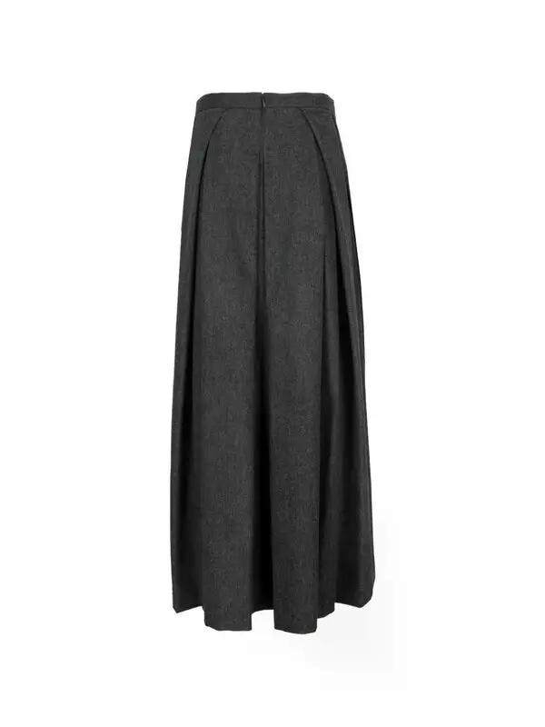Emporio Armani Pleated Maxi Skirt