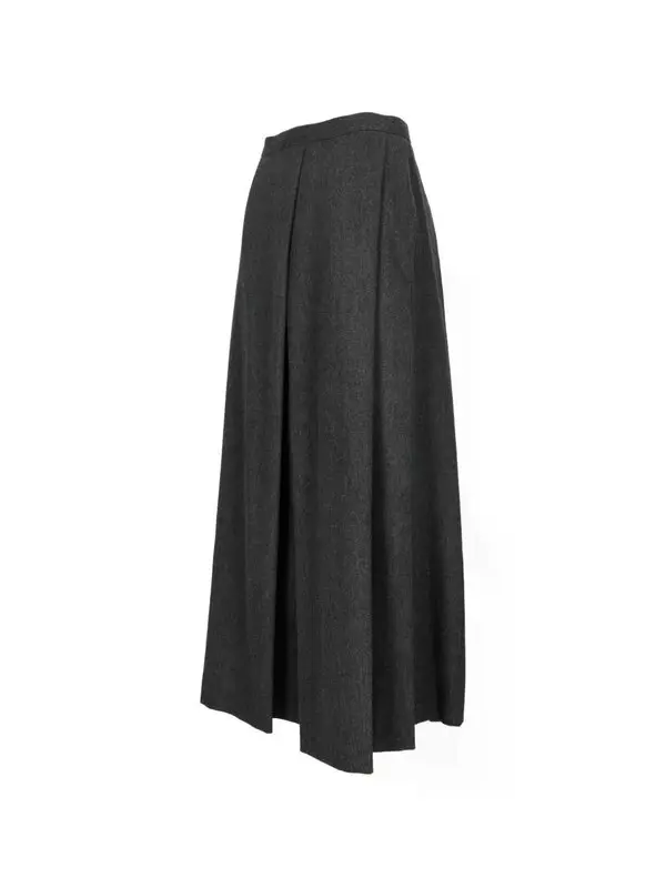 Emporio Armani Pleated Maxi Skirt