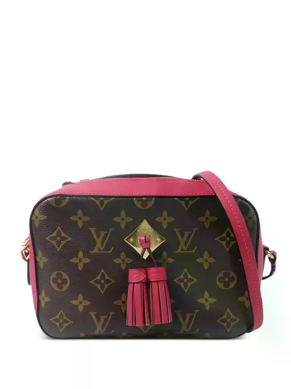 LOUIS VUITTON Saintonge Monogram Shoulder Bag - Brown