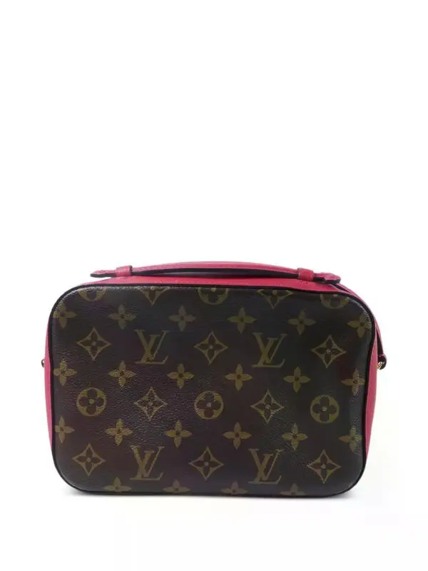 LOUIS VUITTON Saintonge Monogram Shoulder Bag - Brown