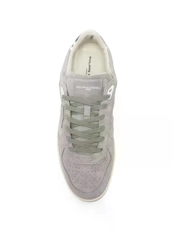 Philippe Model Logo-patch Panelled Sneakers