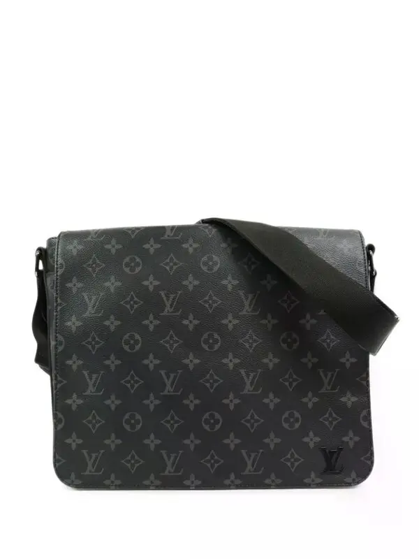 LOUIS VUITTON District Mm Monogram Eclipse Shoulder Bag