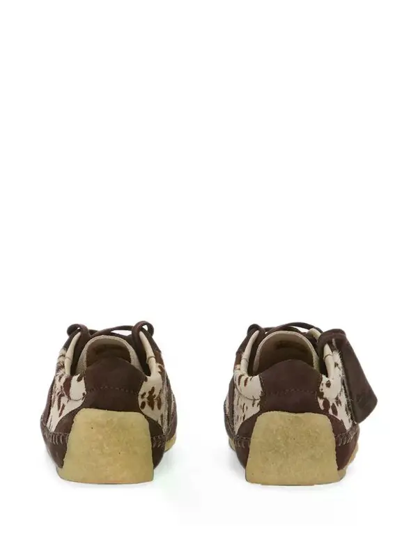 Clarks Tor Low Animal-print Sneakers - Brown