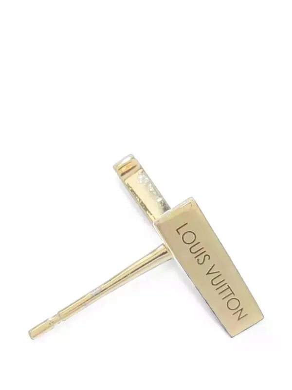 LOUIS VUITTON Iconic Logo Earrings