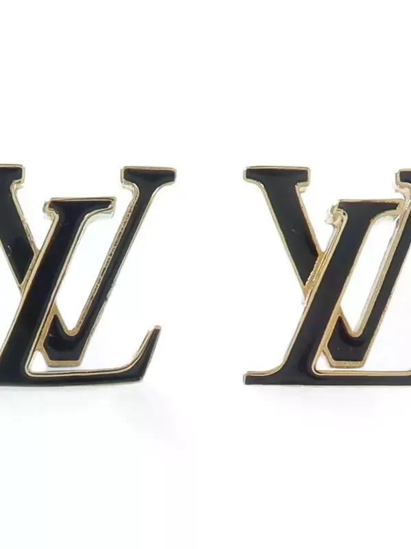 LOUIS VUITTON Iconic Logo Earrings