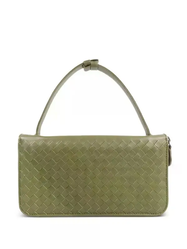 Bottega Veneta Intrecciato Tote Bag - Green