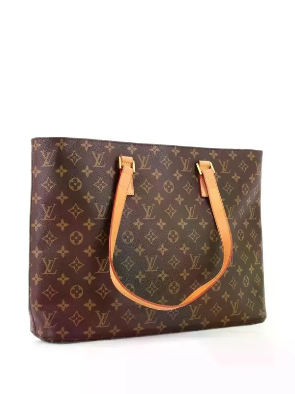 LOUIS VUITTON Luco Handbag Monogram Canvas Tote Bag - Brown