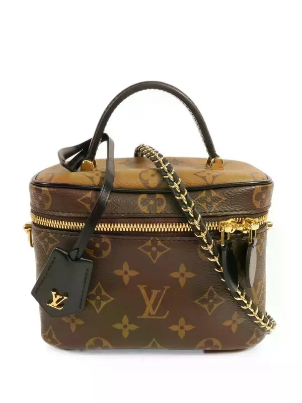 LOUIS VUITTON Pm Vanity Monogram Reverse Shoulder Bag - Brown