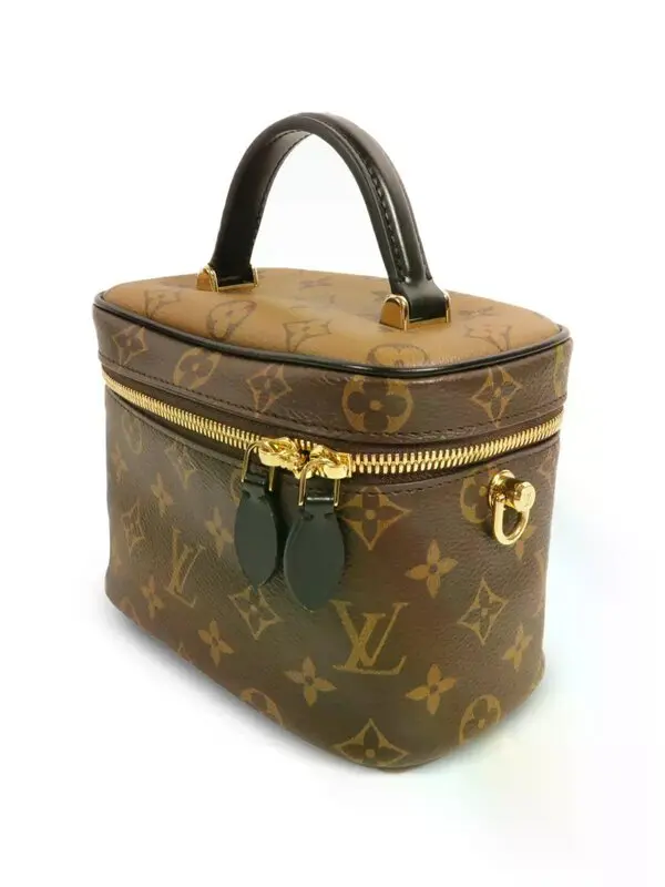 LOUIS VUITTON Pm Vanity Monogram Reverse Shoulder Bag - Brown