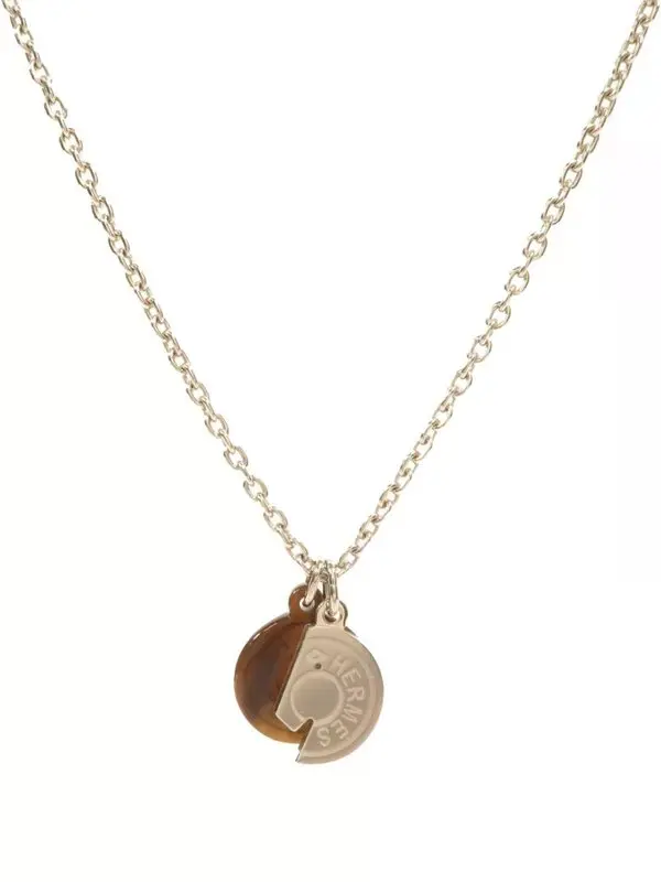 Hermès Carrousel Pendant Necklace