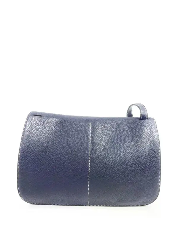 Hermès Halzan 31 Shoulder Bag - Blue