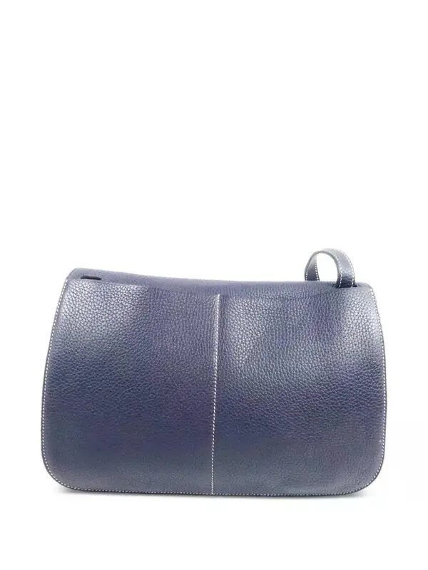 Hermès Halzan 31 Shoulder Bag - Blue