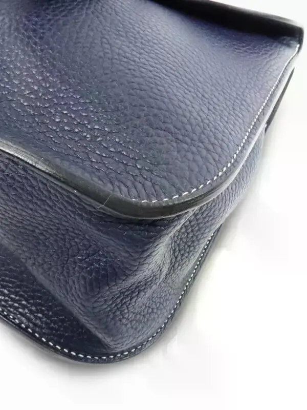 Hermès Halzan 31 Shoulder Bag - Blue