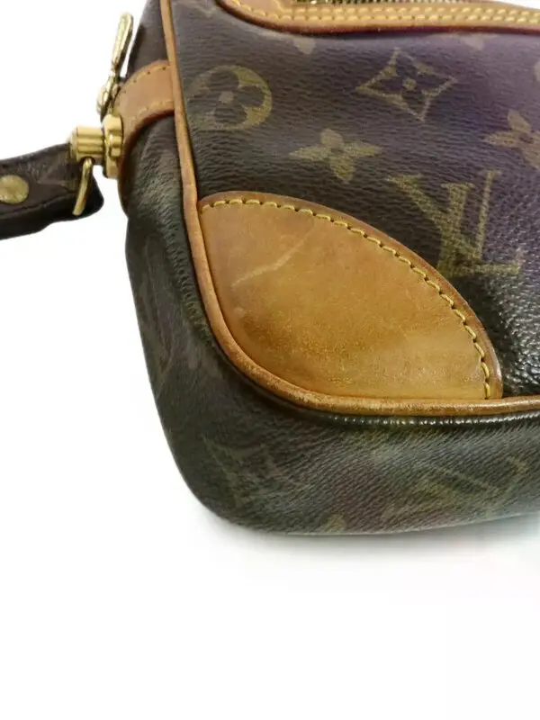 LOUIS VUITTON Gm Marly Dragonne Monogram Clutch Bag