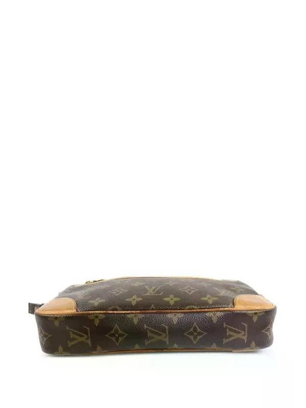 LOUIS VUITTON Gm Marly Dragonne Monogram Clutch Bag