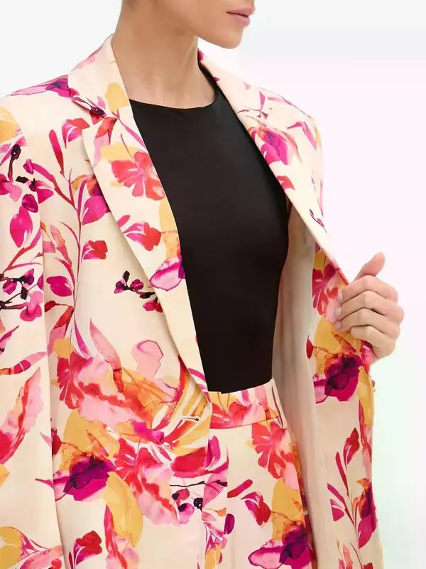 Lola Casademunt Floral-print Blazer