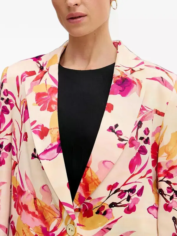 Lola Casademunt Floral-print Blazer