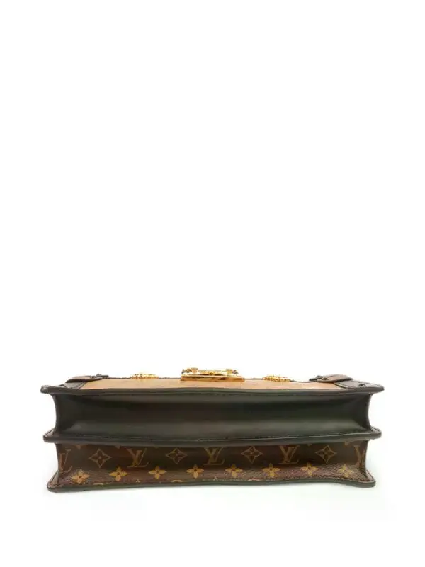 LOUIS VUITTON Monogram Trunk Clutch Bag
