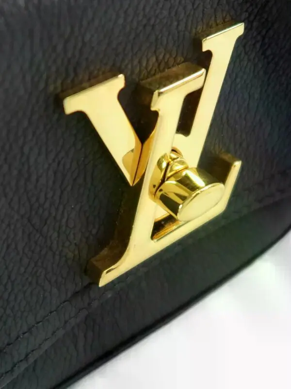 LOUIS VUITTON Lockme Bucket Leather Tote Bag