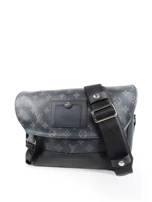 LOUIS VUITTON Pm Monogram Eclipse Voyager Messenger Bag