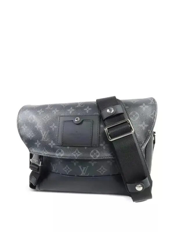 LOUIS VUITTON Pm Monogram Eclipse Voyager Messenger Bag