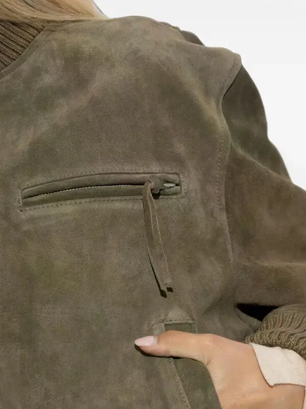 ARMA Elysia Leather Jacket - Brown