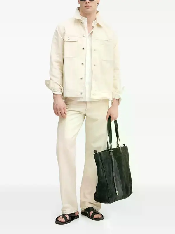 LINDBERGH Band-collar Long-sleeve Shirt
