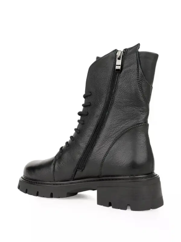 LINDA BAUMANN Lace-up Chunky-sole Boots