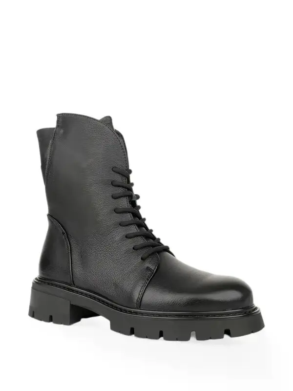 LINDA BAUMANN Lace-up Chunky-sole Boots