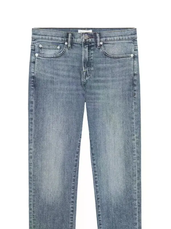 FRAME Faded-effect Slim-fit Jeans