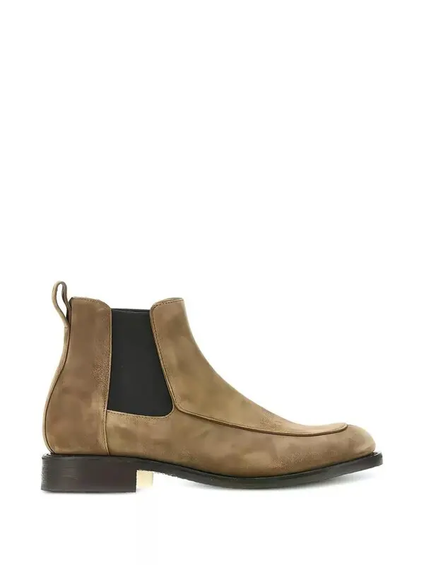 Church's Suede Slip-on Boots - Brown