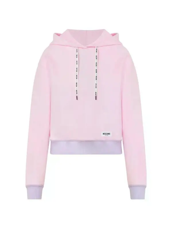 Moschino Brushed Fleece Sweatshirt - Pink
